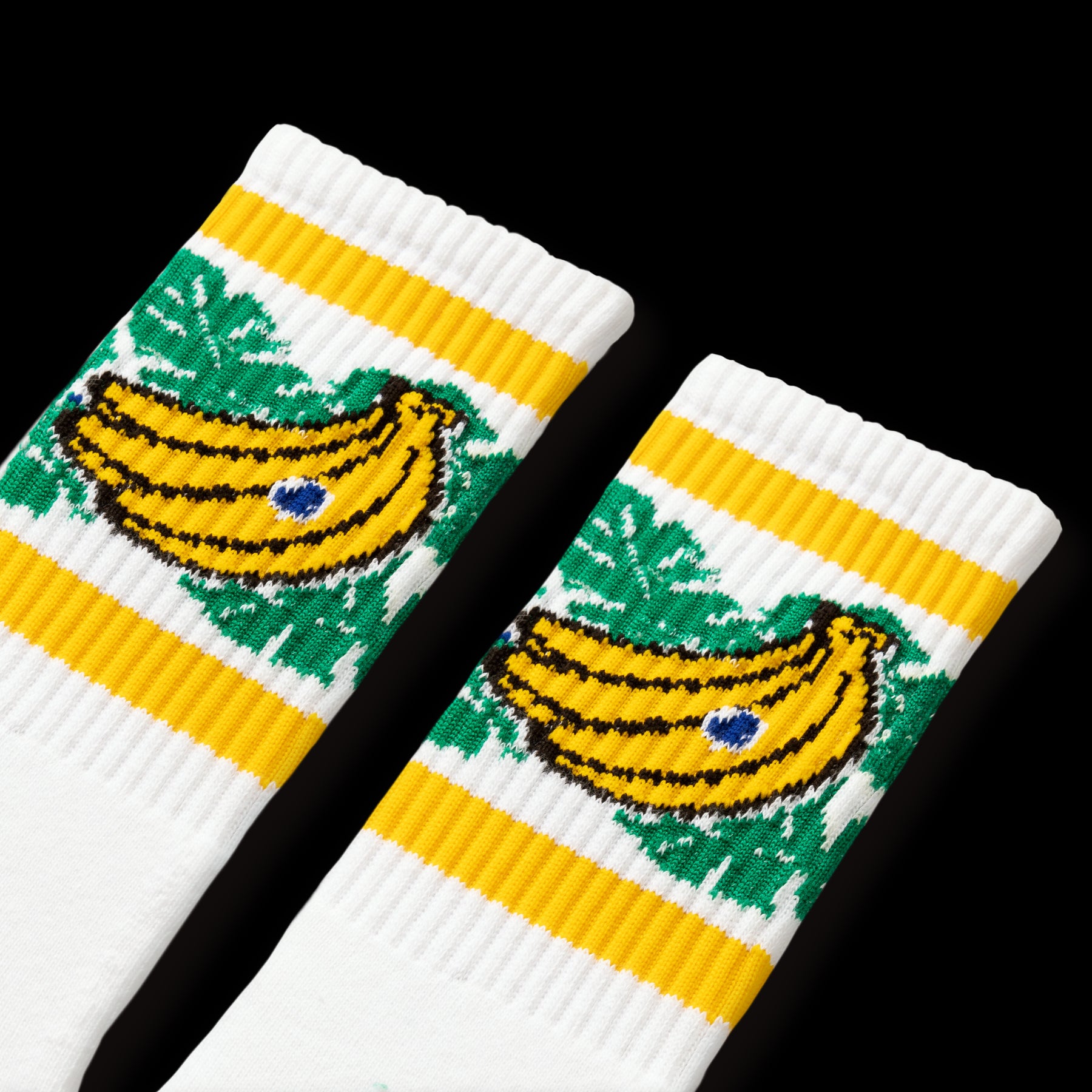 Extra Point Banana Socks: Enjoy the Banana Socks. Made is USA always!